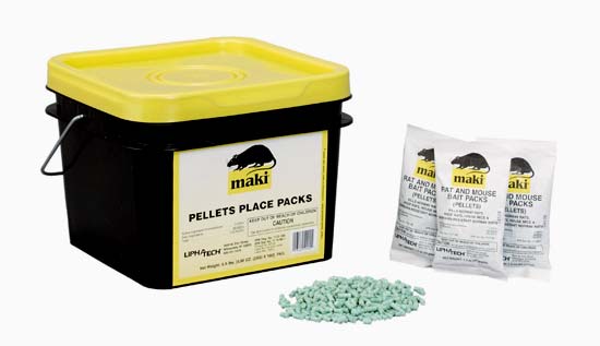Maki Pellets Place Packs - Pest Control Technology