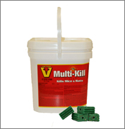 Victor Multi-Kill Brand Block Rodenticide Now in Improved Bucket - Pest ...