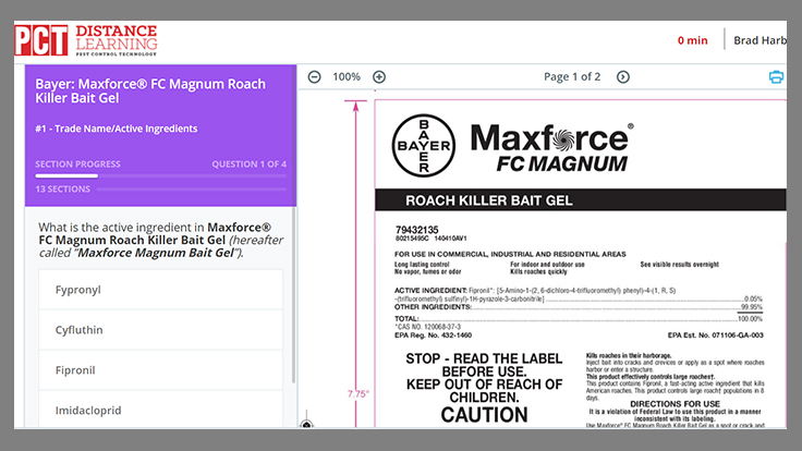 Maxforce FC Magnum Roach Killer Bait Gel Added to PCT’s DLC Label ...