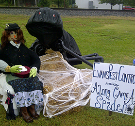Evans Honored for 'Scarecrow Village' Display - Pest Control Technology