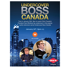 Orkin Canada is Subject of Upcoming ‘Undercover Boss Canada’ - Pest ...