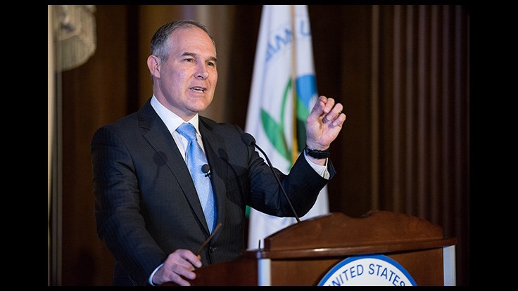 EPA Administrator Pruitt Signs Endangered Species Act Memo for ...