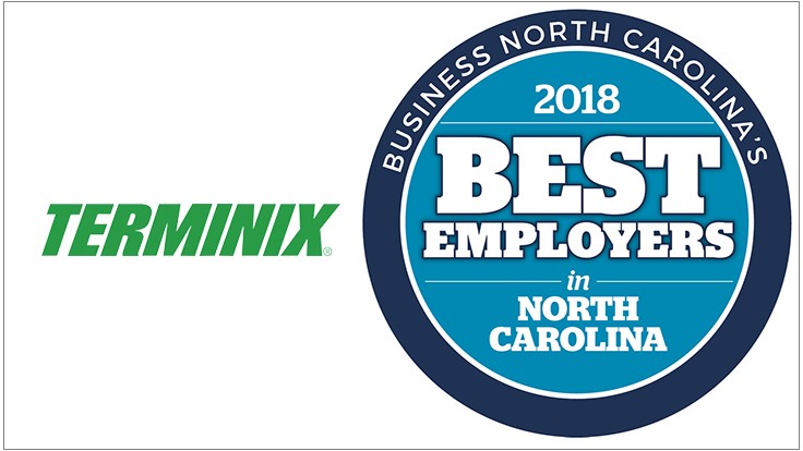 Terminix Service Named One of the Best Employers in N.C. - Pest Control ...