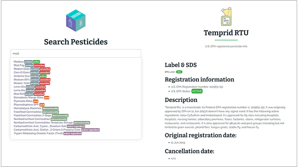 New Advanced EPA Pesticide Search Platform Launched - Pest Control ...